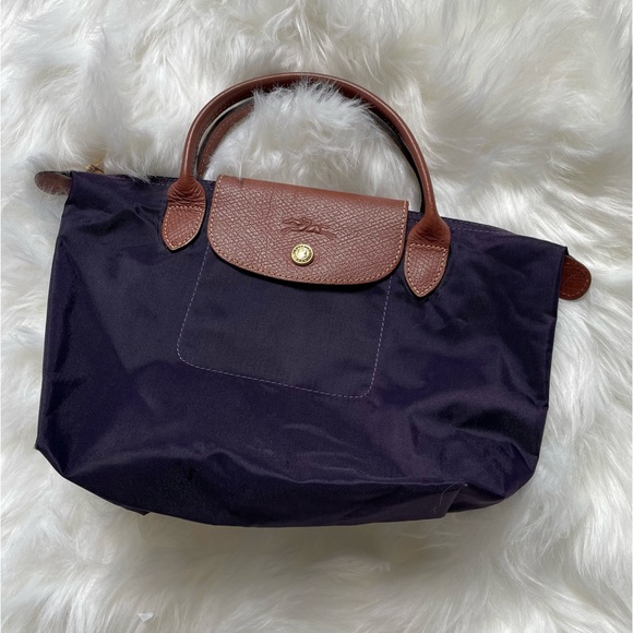 Longchamp | Bags | Purple Longchamp Le Pliage Type S | Poshmark